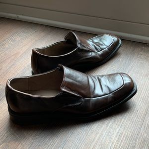 borelli | Shoes | Mens Borelli Dark Leather Dress Shoeloafer | Poshmark